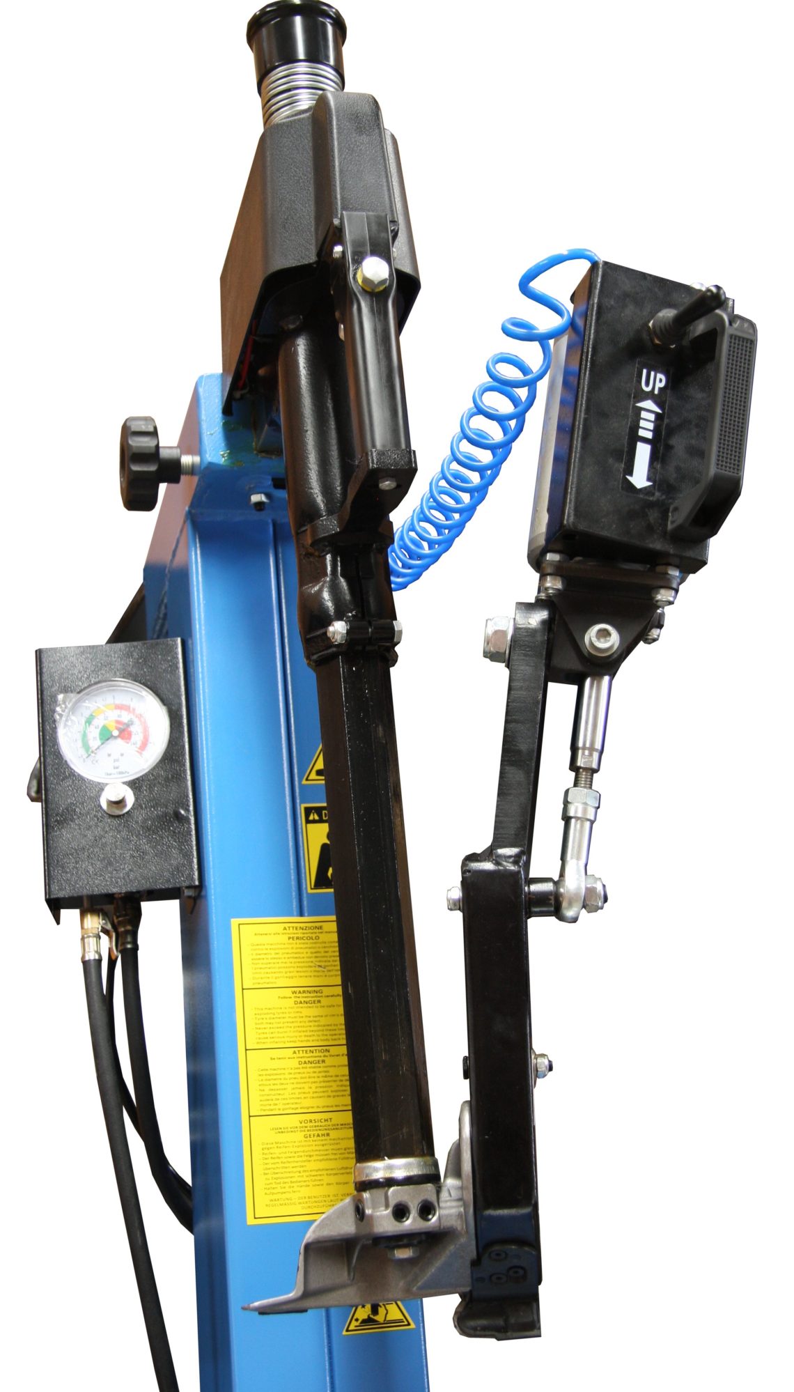 PA-1750TI Tilt-Back Tyre Changer - Precision Automotive Equipment