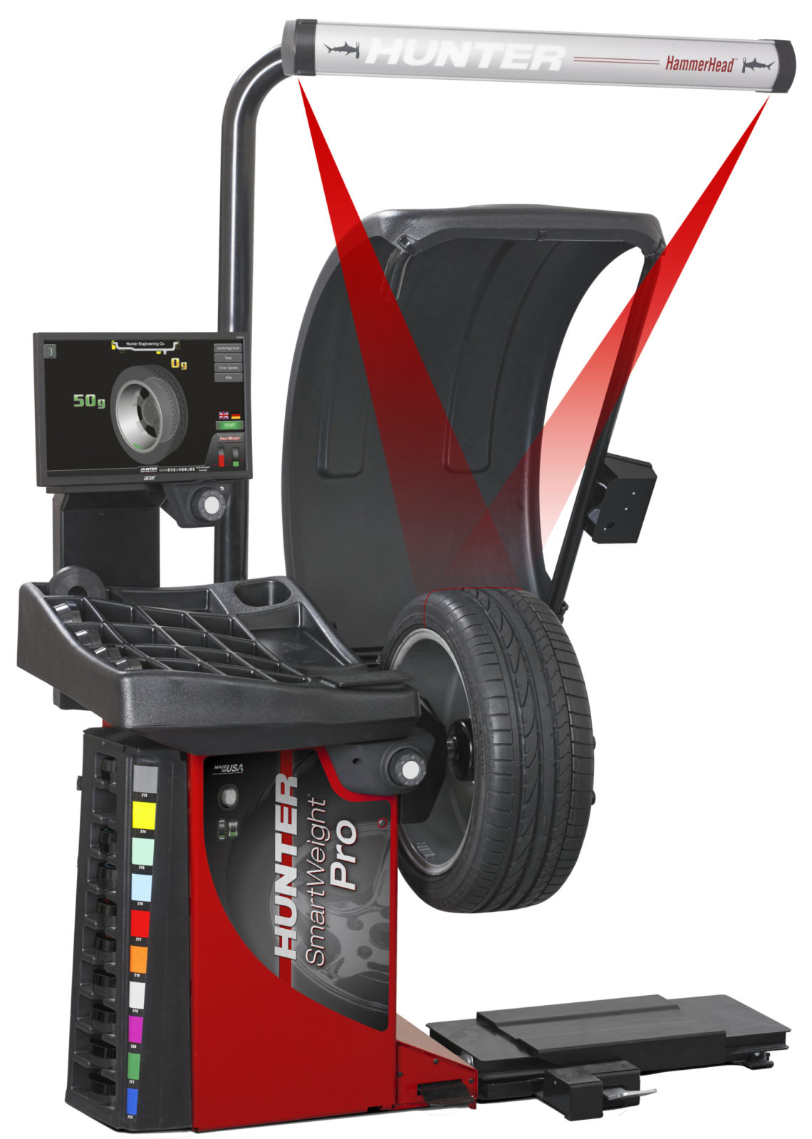 SWP70E Intuitive Wheel Balancer With Professional Features - Precision ...